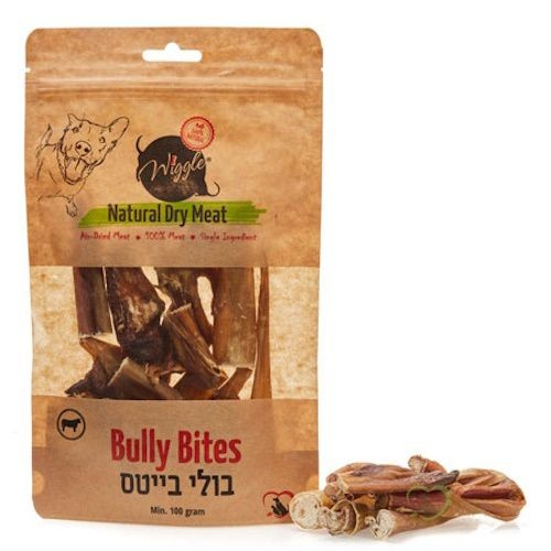 פטילוקס PETILUX |חטיף וויגל בולי בייטס - 100 גרם | חטיפים | חטיפים טבעיים