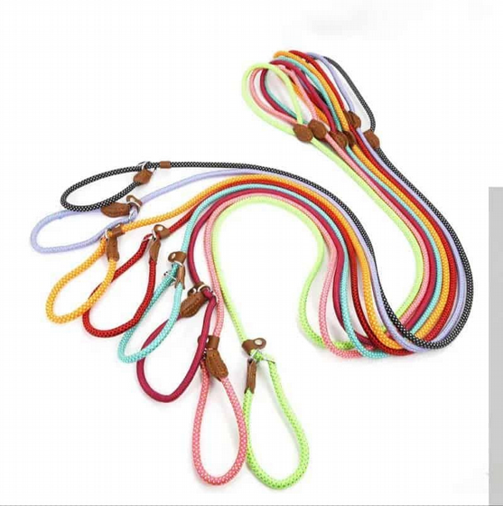 רצועות סליפ ליש 8 מ''מ x 115 ס''מ | רצועת אילוף מקצועית לכלבים