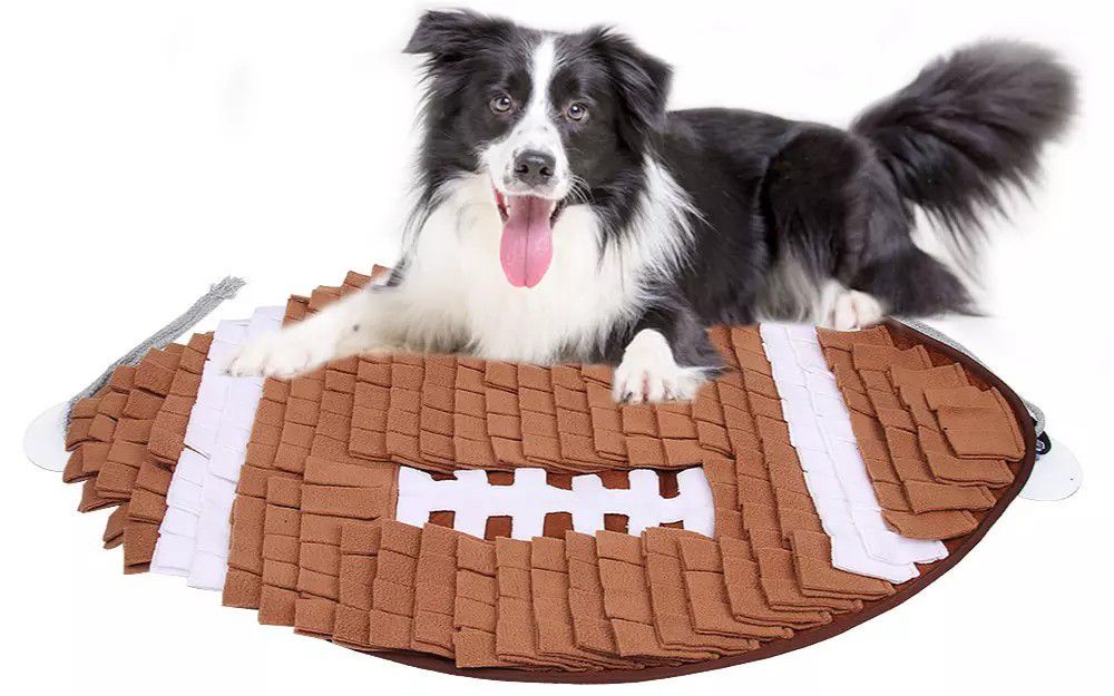 פטילוקס PETILUX |שטיח הרחה והחבאת חטיפים בצורת פוטבול | משחקים, כלי אוכל ומיטות | צעצועי האכלה