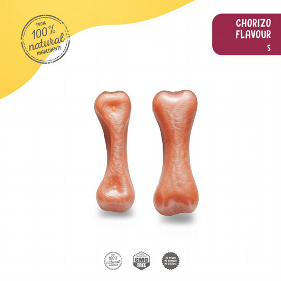 פטילוקס PETILUX |פלוטוס עצם לעיסה חלבון חלב בטעם צ'וריסו Small | ארכיון | ארכיון