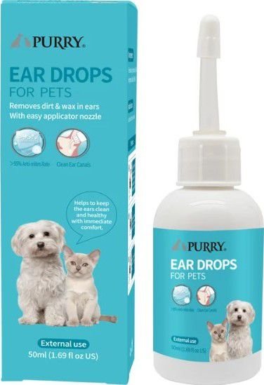 Purry: הפתרון המושלם להיגיינת אוזניים לכלבים וחתולים ולשמירה מפני קרדית ...