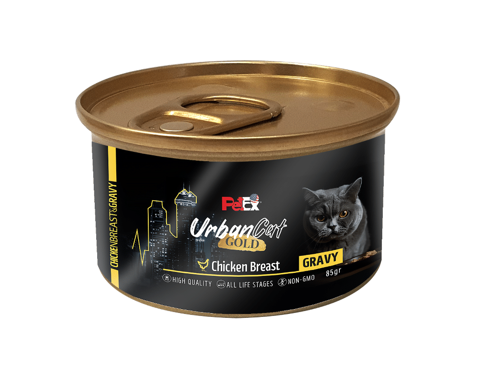 אורבן קט גולד - מעדן חזה עוף: מעדן מושלם לחתול שלך